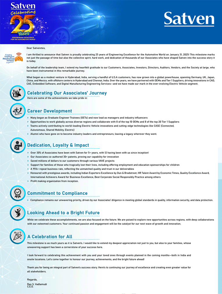 SatvenSynergy-Production: Together Everyone Achieves More...